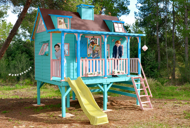 Casitas Infantiles De Madera Para So Ar Saquitodecanela